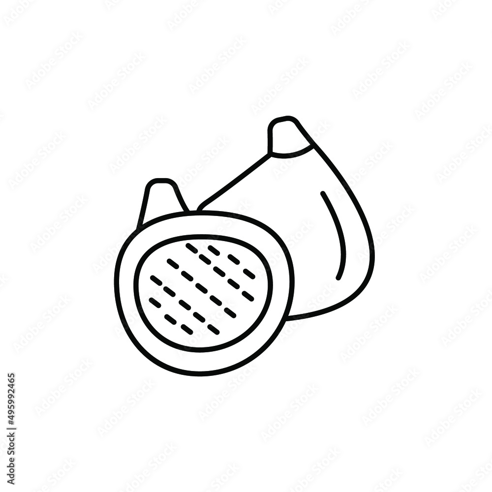 Figs icons symbol vector elements for infographic web Stock Vector ...