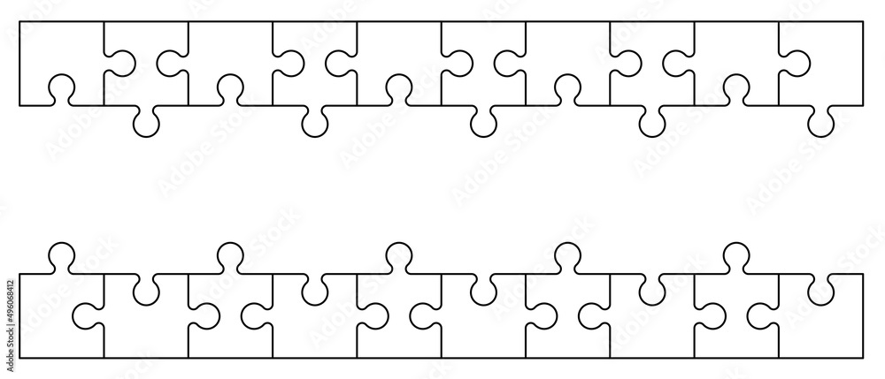 Autism Puzzle Piece Template