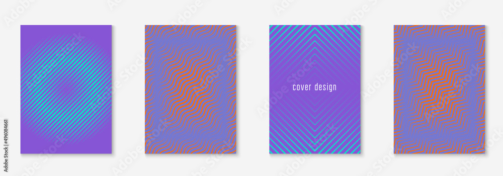 Poster design modern with minimalist geometric lines and shapes. Stock ...