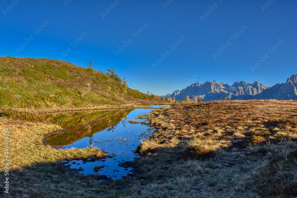 See, Hochstein, Bergsee, Böses Weibele, Alpensee, klein, unscheinbar ...