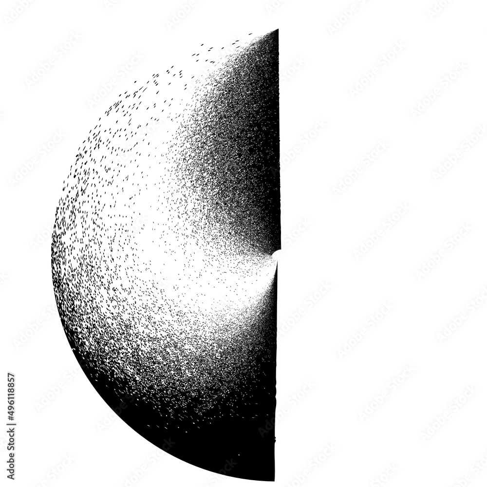 Half circle. Grunge Urban Background.Texture Vector.Dust Overlay ...