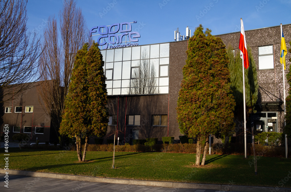 FoodCare logo sign, Polish food industry company, based in Zabierzów ...