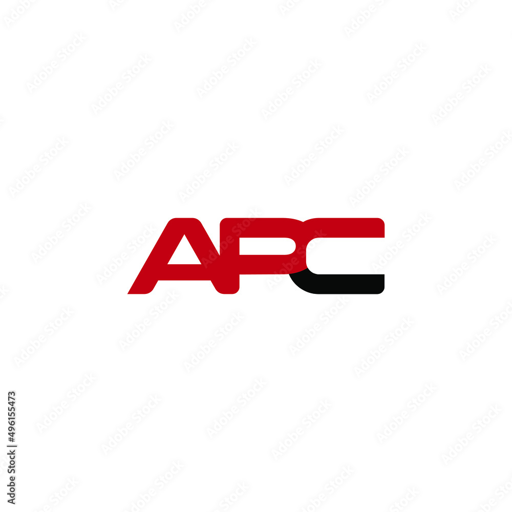 APC letter design for logo and icon.APC monogram logo.vector ...