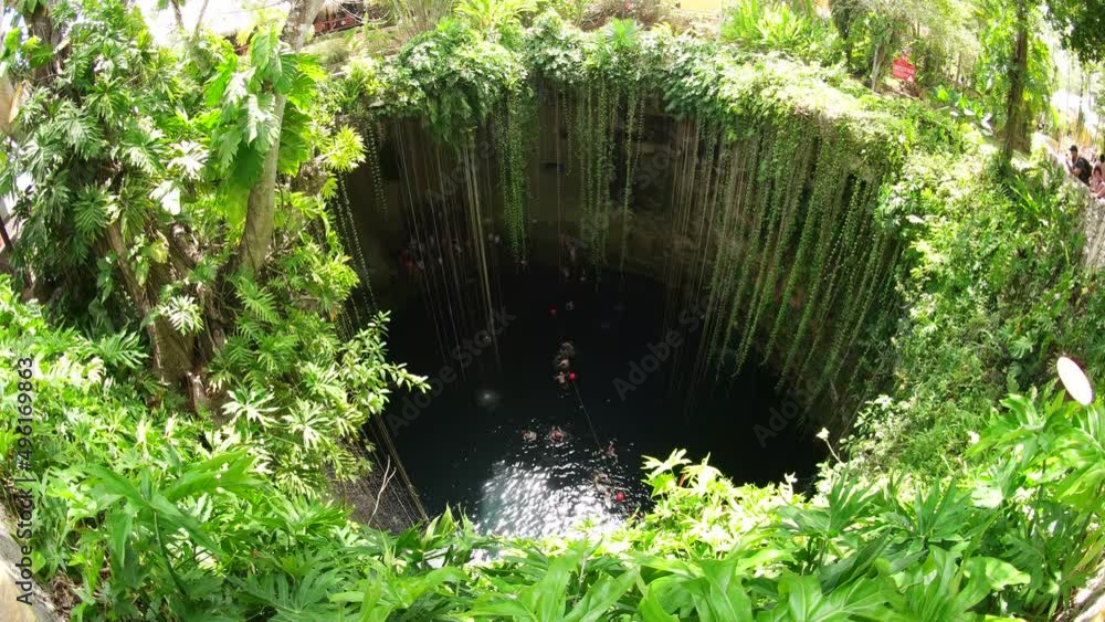 Cenotes are underground natural pools and sacred Mayan ceremonial ...