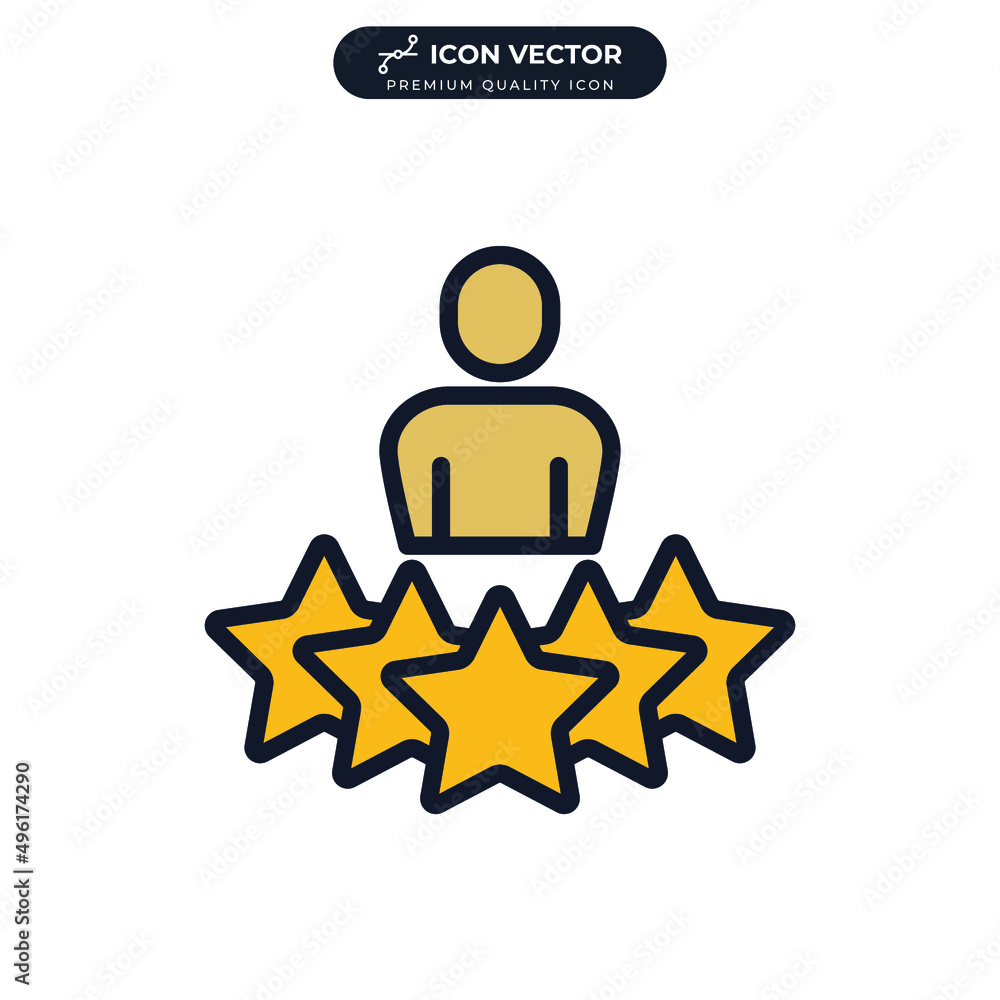 customer experience icon symbol template for graphic and web design ...