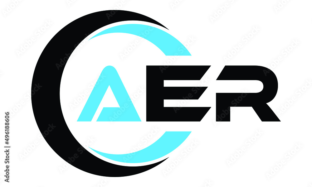AER swoosh logo design vector template | monogram logo | abstract logo ...