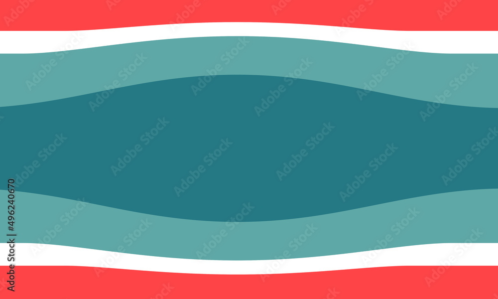 Striped background in cool cozy fresh summer colors. Stripes are curved ...