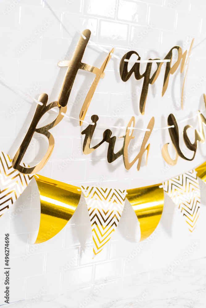Happy Birthday sign Stock Photo | Adobe Stock