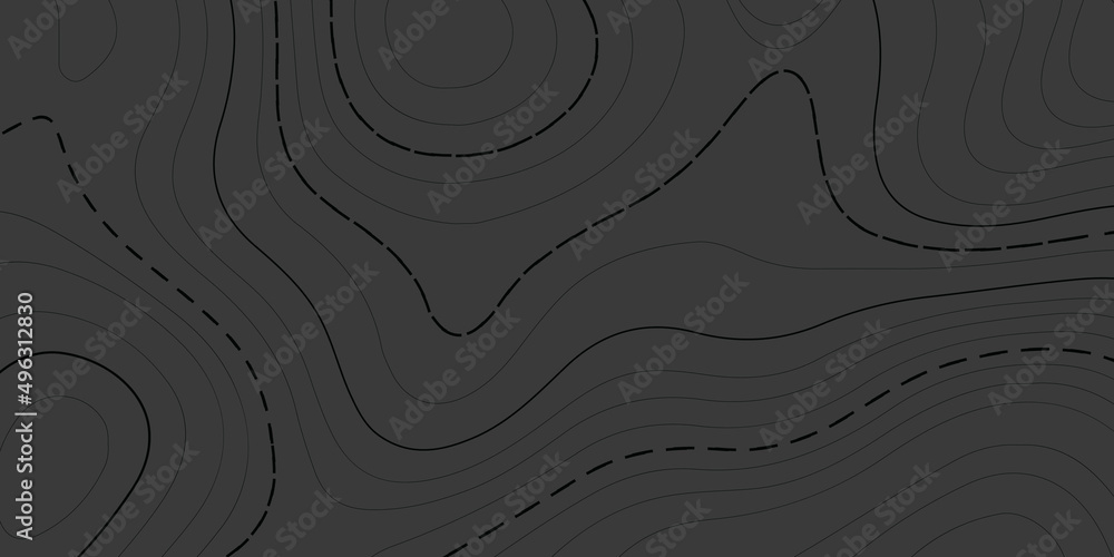 Black Contour Lines Damascus Steel Texture Stock Vector | Adobe Stock