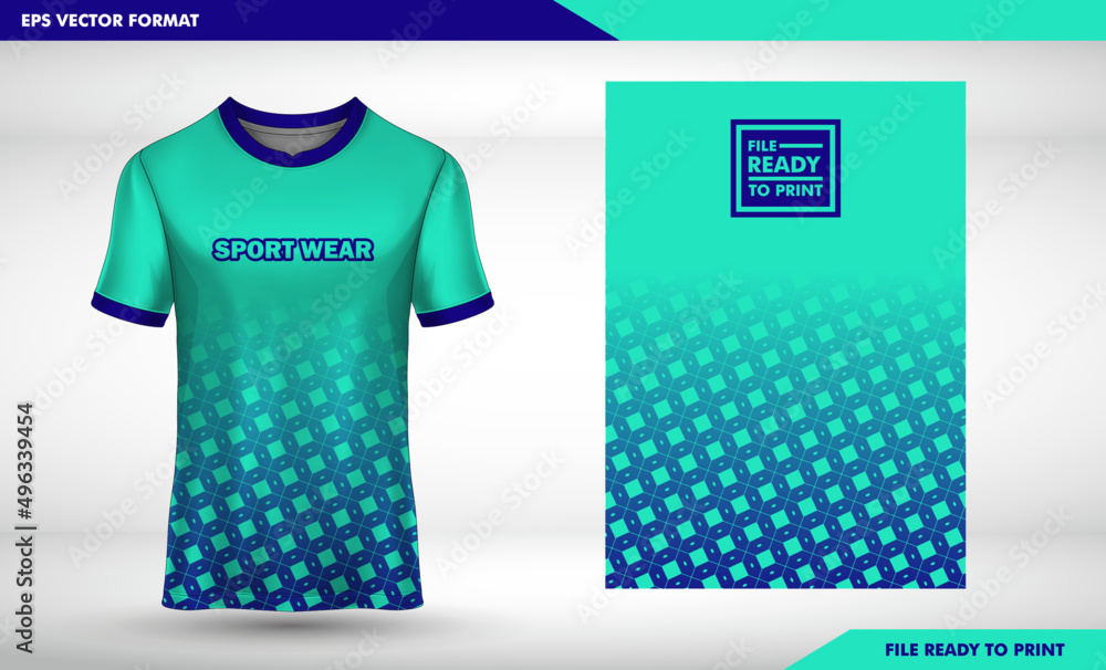 Pastle colorr design wear Sport shirt template design for running Sport ...