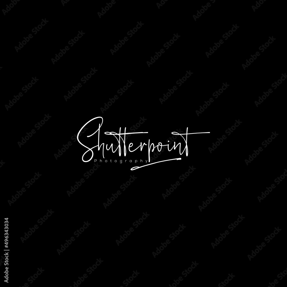 Initial s letter handwriting and signature template logo Vector ...
