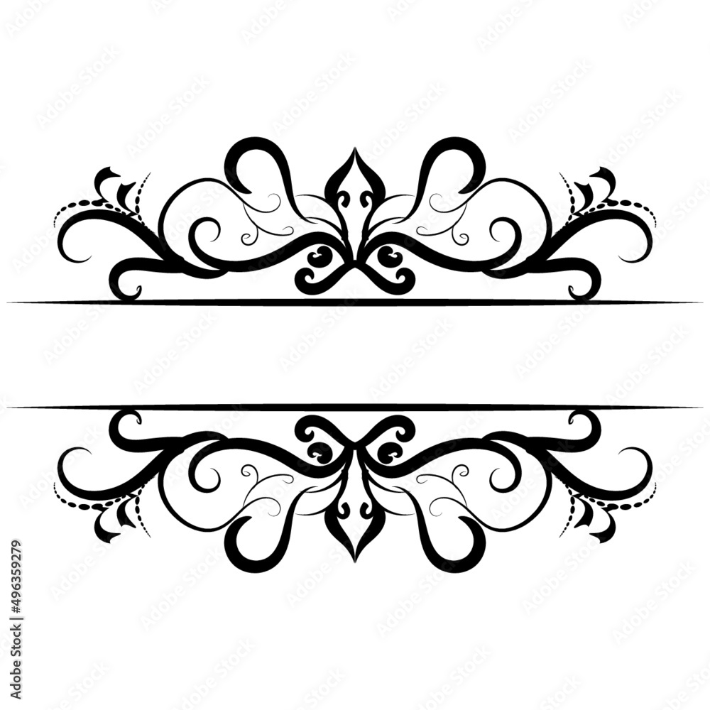 Wedding Vector Border