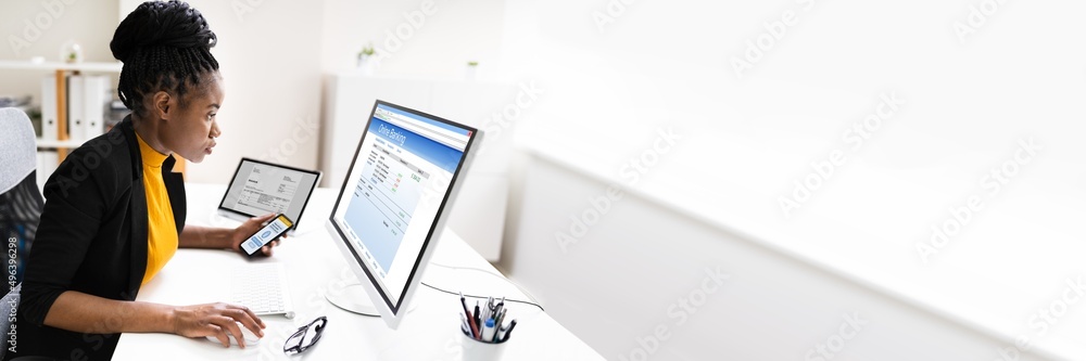 Online Bank Ecommerce Money Transfer Stock Photo | Adobe Stock