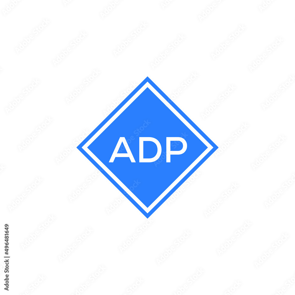 ADP letter design for logo and icon.ADP monogram logo.vector ...