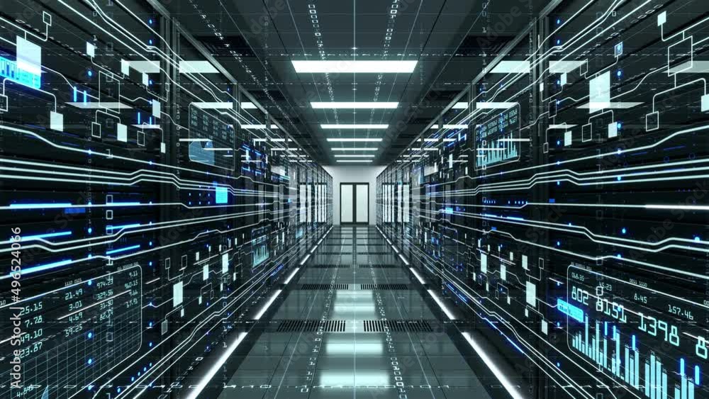 Transmission of digital information over a network between computing ...