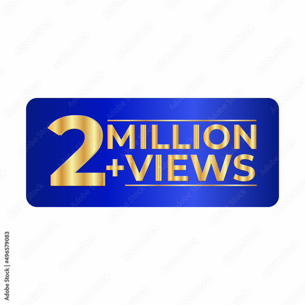 2 million followers thank you background.background design. 2 million ...