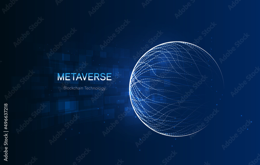 Blockchain transfer satellite future communications vector background ...