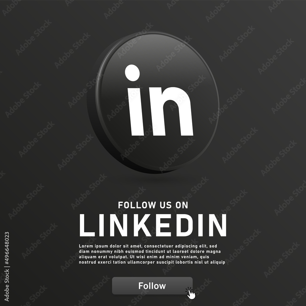 Linkedin Round Logo