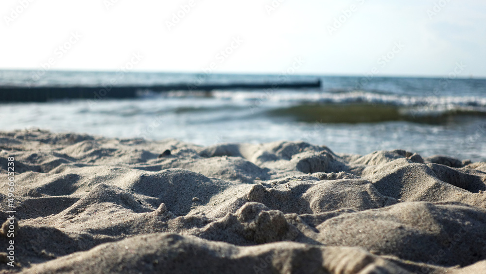 Foto de Ostsee Baltic Sea Strand Brandung Wasser Sand Wasserblasen ...
