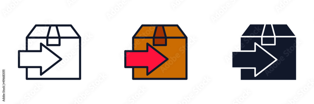 fast delivery. free shipping icon symbol template for graphic and web ...