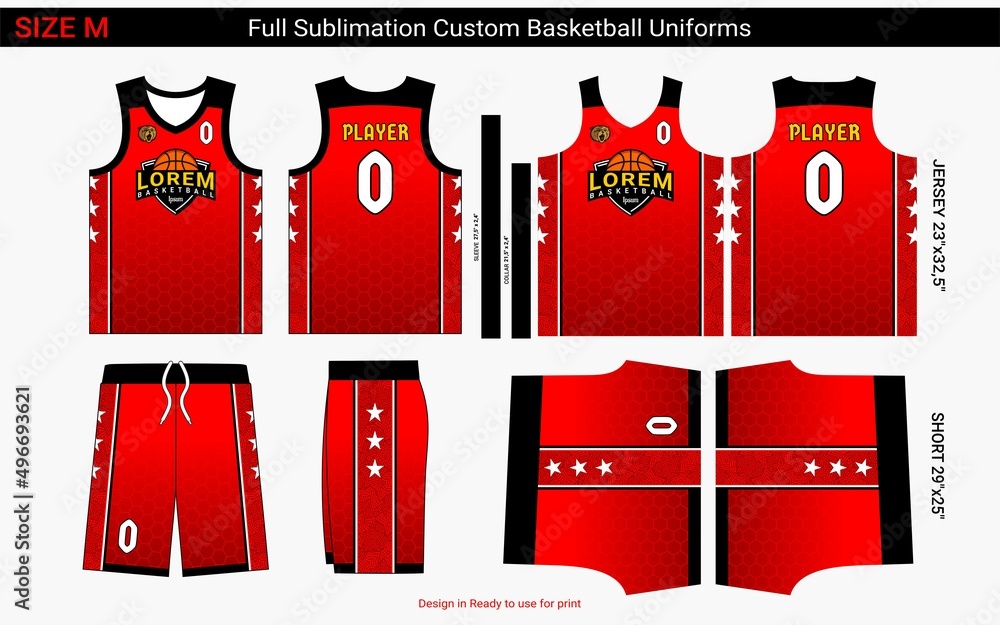 basketball jersey pattern design template. Abstract pattern background ...