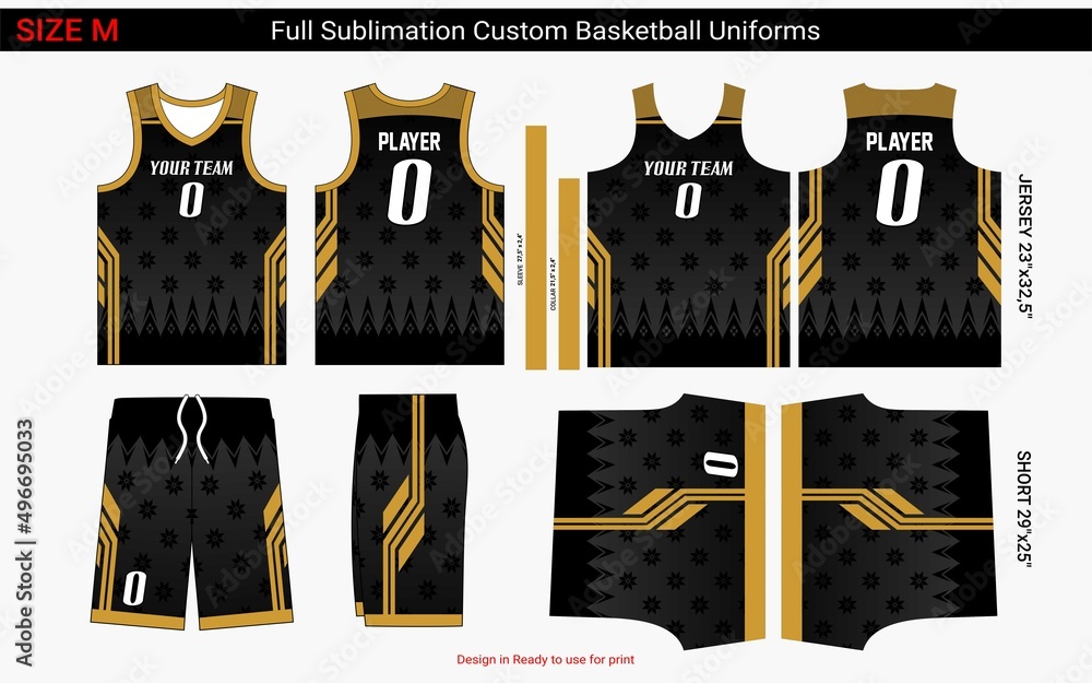 basketball jersey pattern design template. Abstract pattern background ...