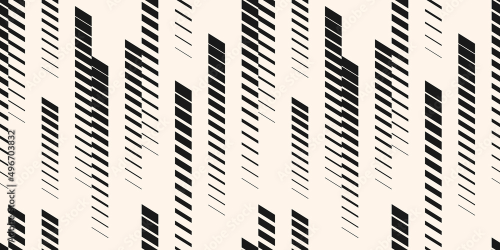 Vector abstract geometric seamless pattern with vertical fading lines ...