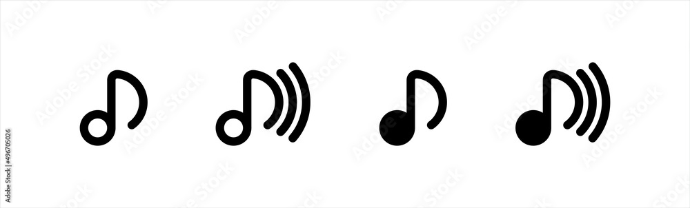 Music volume icon sign, vector symbol for apps and websites Stock ...