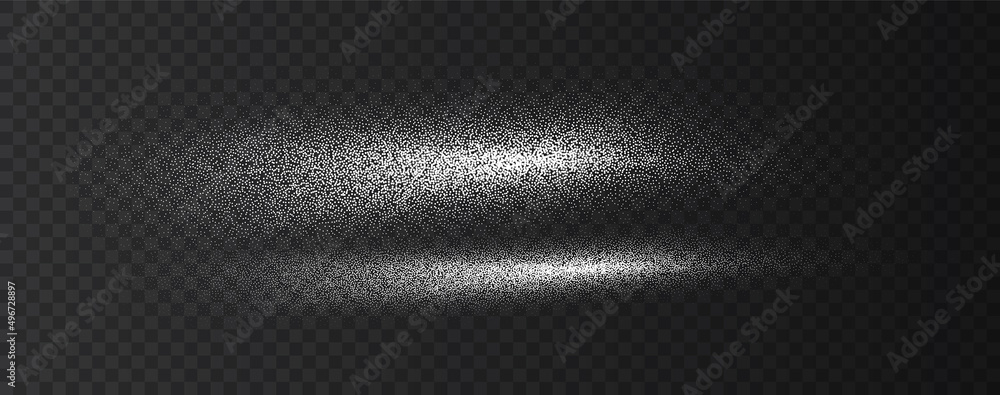 Sugar powder. Salt isolated flour vector background. White sugar snow ...