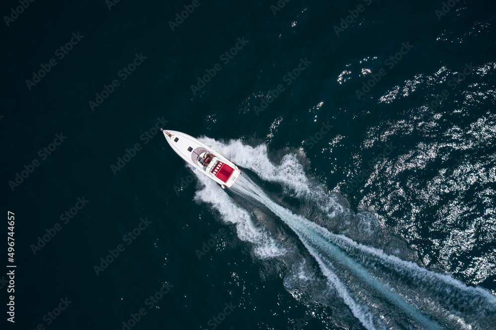 Speed Boat Top View Pictures