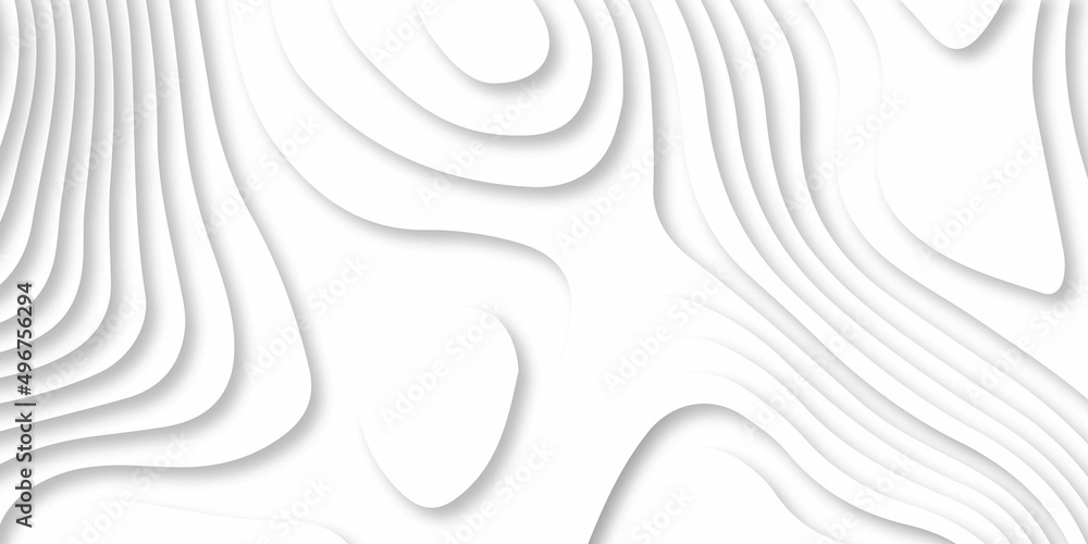 Abstract Background Vector Pattern In Illustration Paper Cut Vector