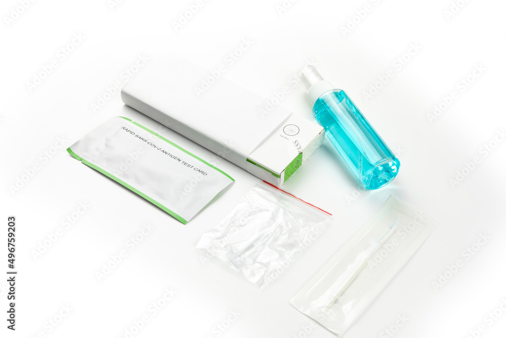 Covid-19 negative test result with SARS-CoV-2 Rapid antigen test kit ...