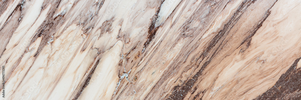 Brown marble texture close-up. Long slab pattern for your interior ...