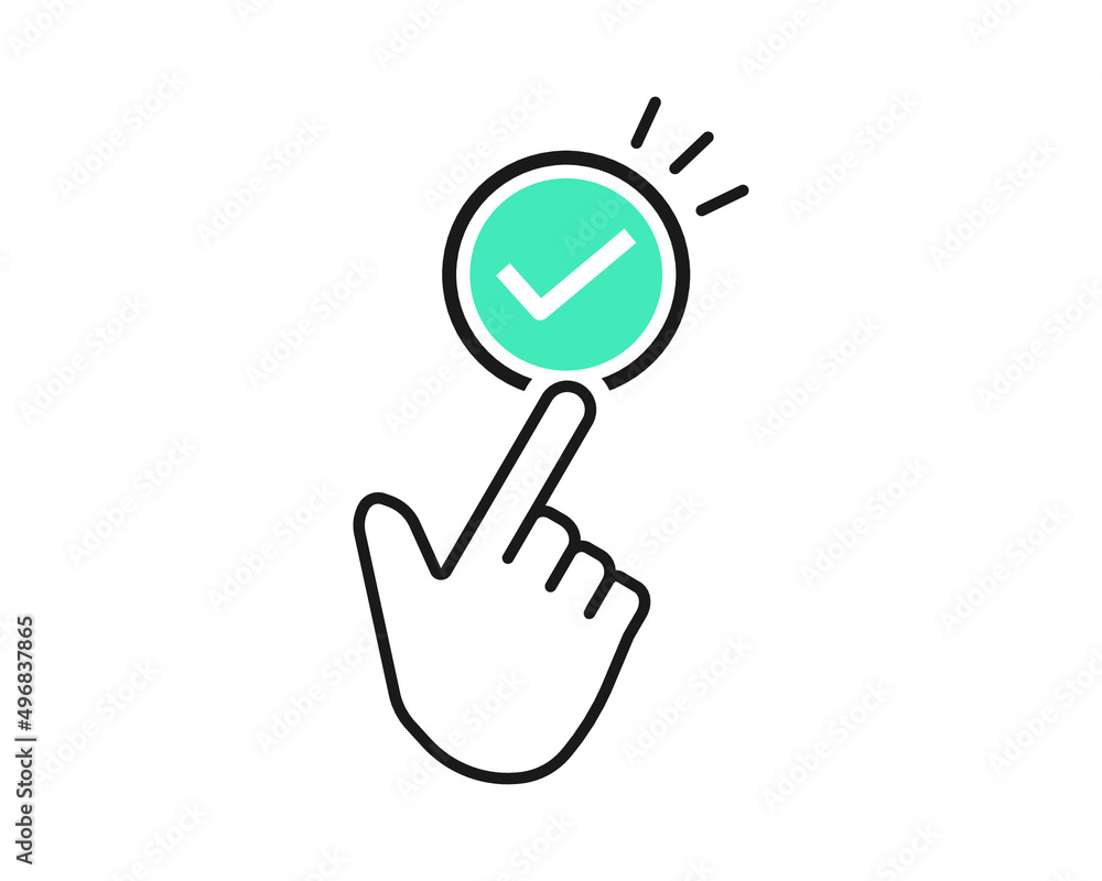 check mark. check, list icon. Completed task. editable vector. Stock ...