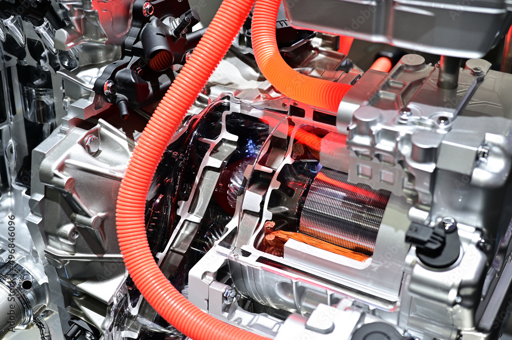 BANGKOK, THAILAND - April 02, 2022 : The working process of electric ...