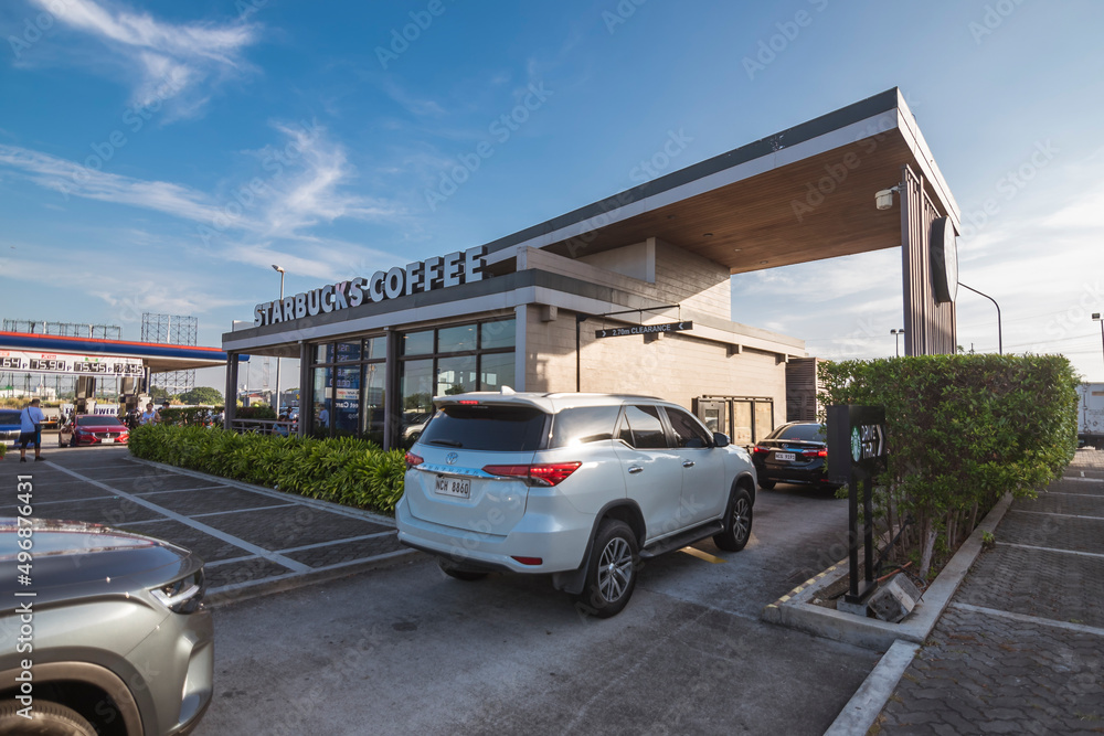 Stockfoto Marilao, Bulacan, Philippines - April 2022: The drive-thru ...