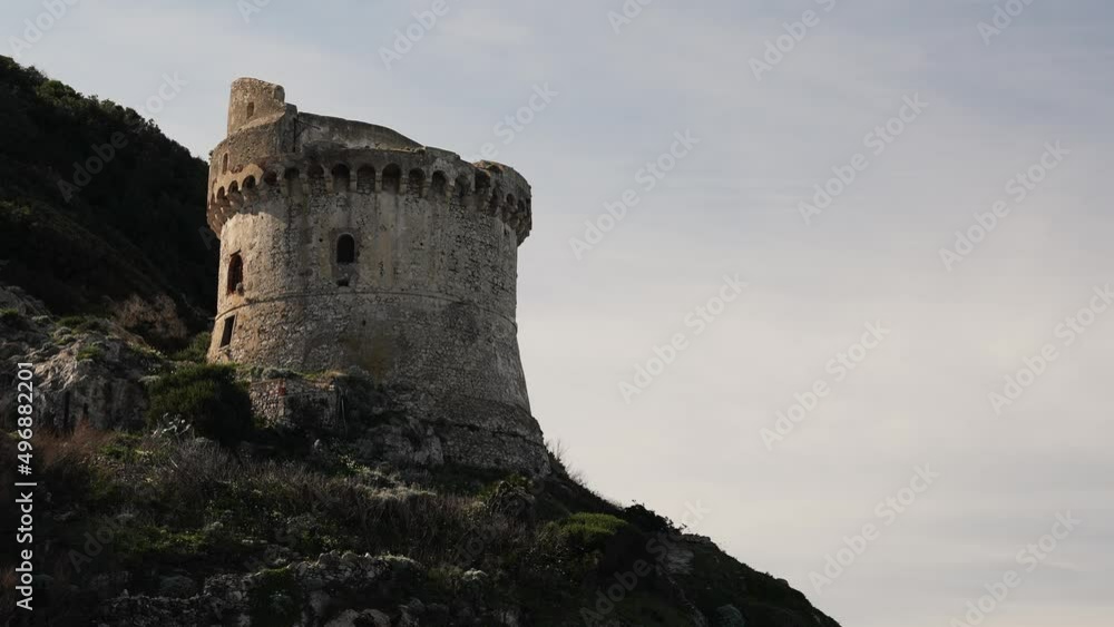 Torre Paola. Ancient Stone Tower in Italy called Torre Paola. Old ...