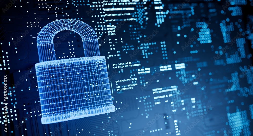 Ransomware Cyber Security Email Phishing Internet Technology Stock ...