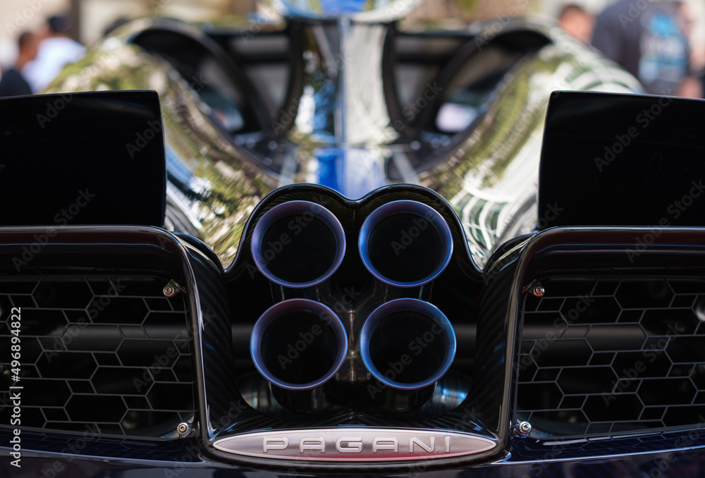 Pagani Huayra Exhaust