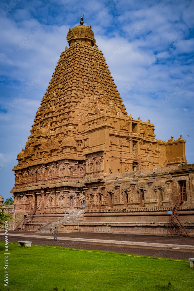 Tanjore Big Temple or Brihadeshwara Temple was built by King Raja Raja ...