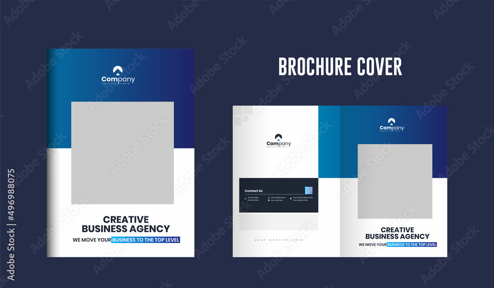 Business Brochure Cover Page Design, Brochure Design Template Design Stock Vector | Adobe Stock