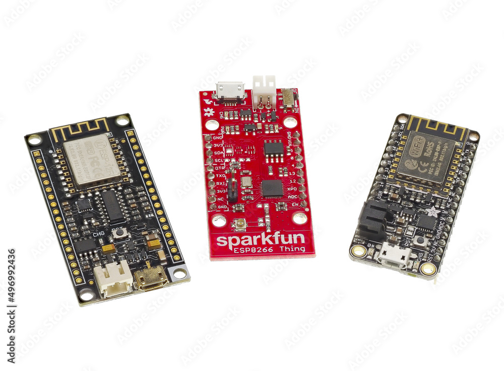 Popular IoT development boards based on ESP8266 chip from Espressif ...