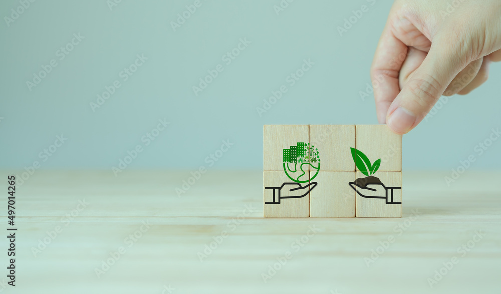 Save of earth, saving environment, save clean planet, ecology concept ...