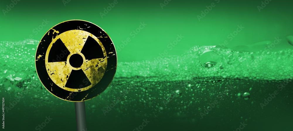 radiation sign Stock Photo | Adobe Stock