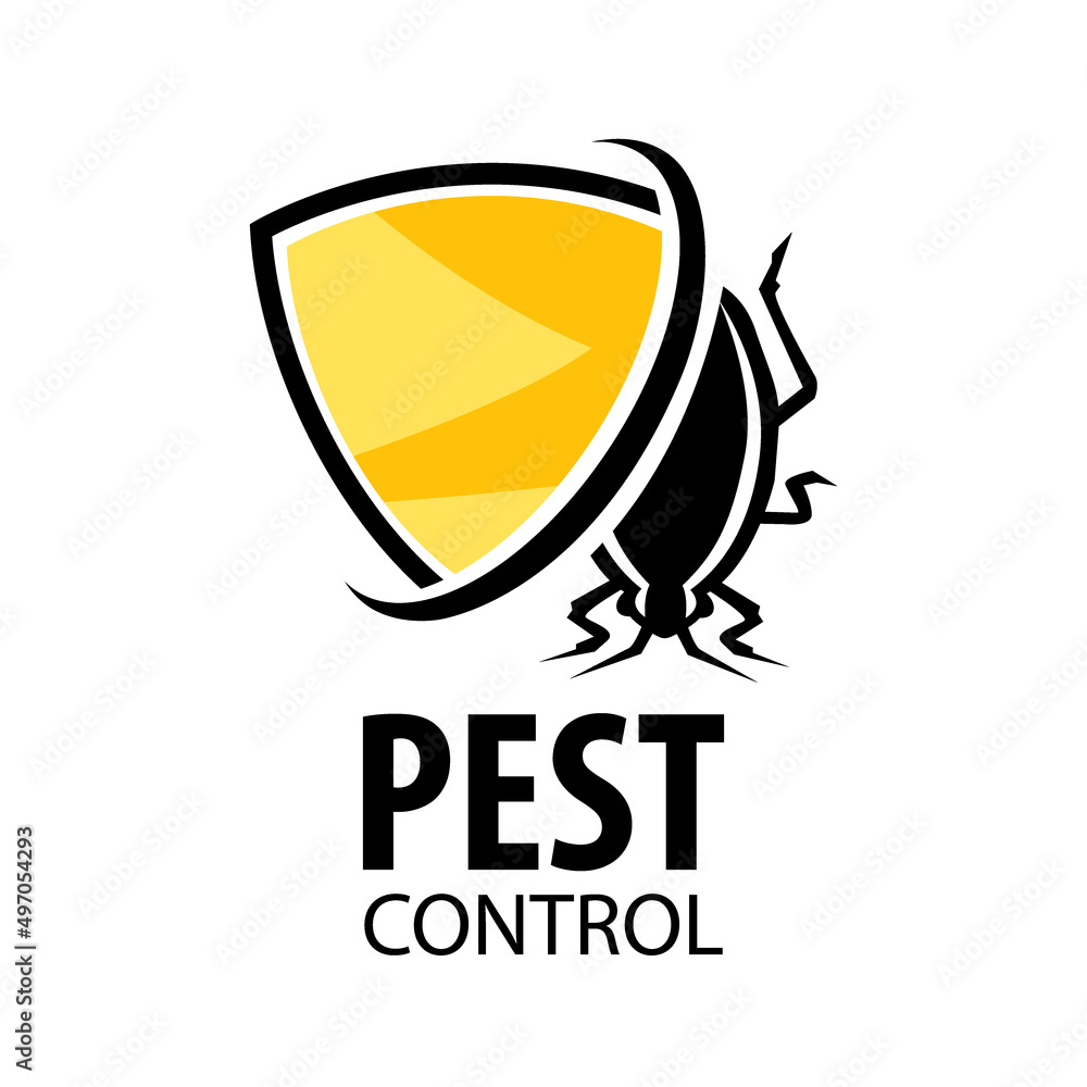 Vector set of logos for pest control company Stock Vector | Adobe Stock