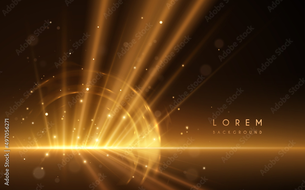 Vector Light Rays Background