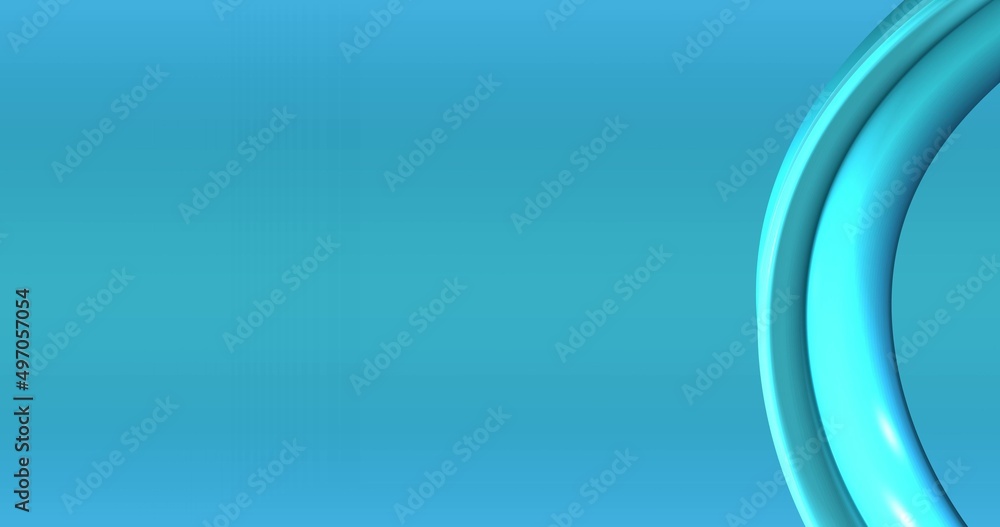 looped footage. Abstract light blue background with dynamic blue 3d ...