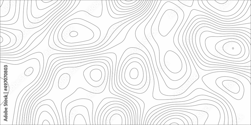 Abstract design with black and white abstract background . Topography ...