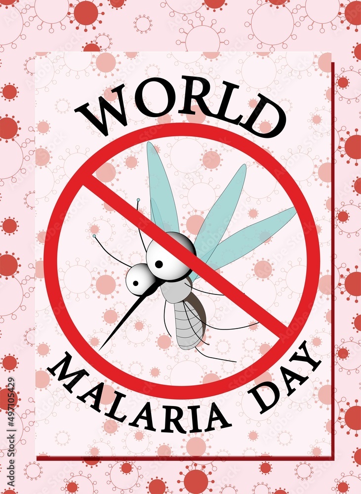 World Malaria Day vector illustration. Suitable for greeting card ...