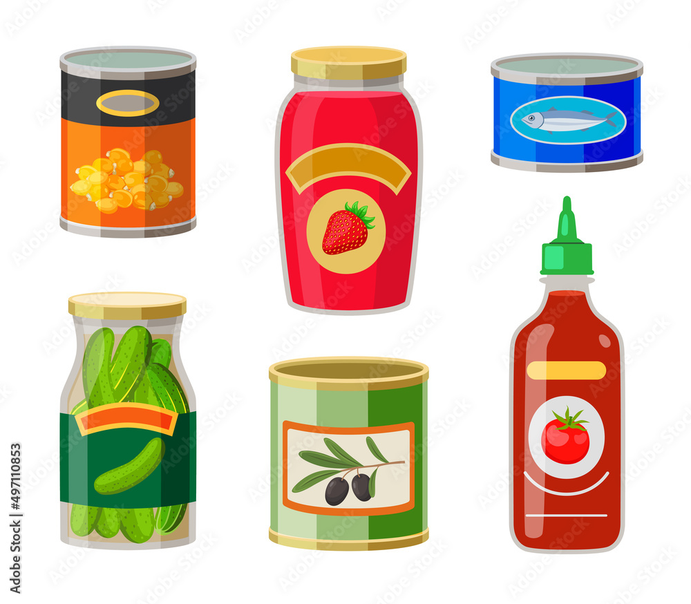 Canned Tomato Sauce Clipart
